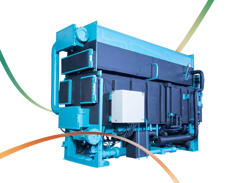 Hot Water Driven Vapour Absorption Chillers