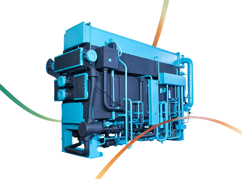 Hot Water Driven Vapour Absorption Chillers
